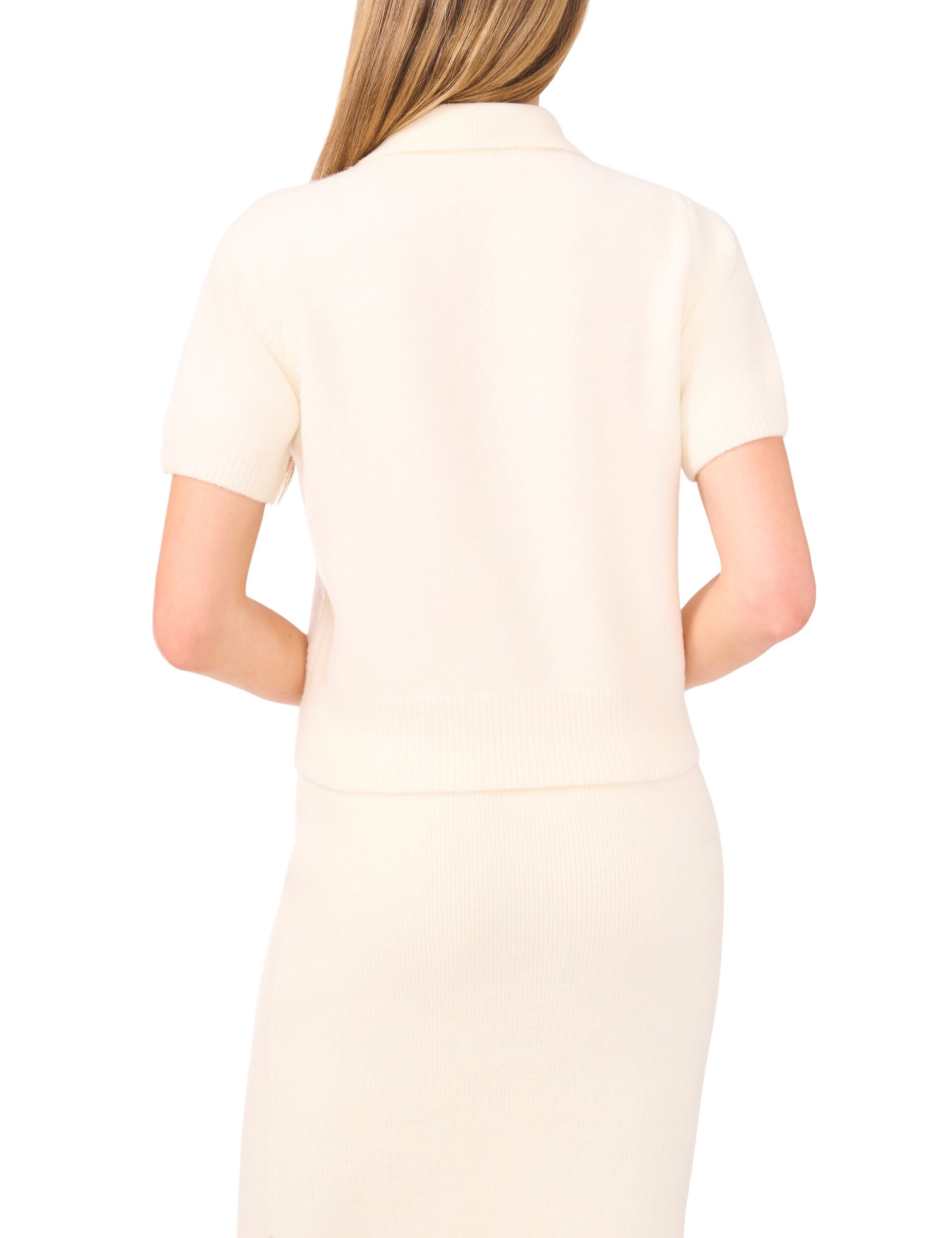 LENAIA - Short Sleeve Button-Down Polo Shirt