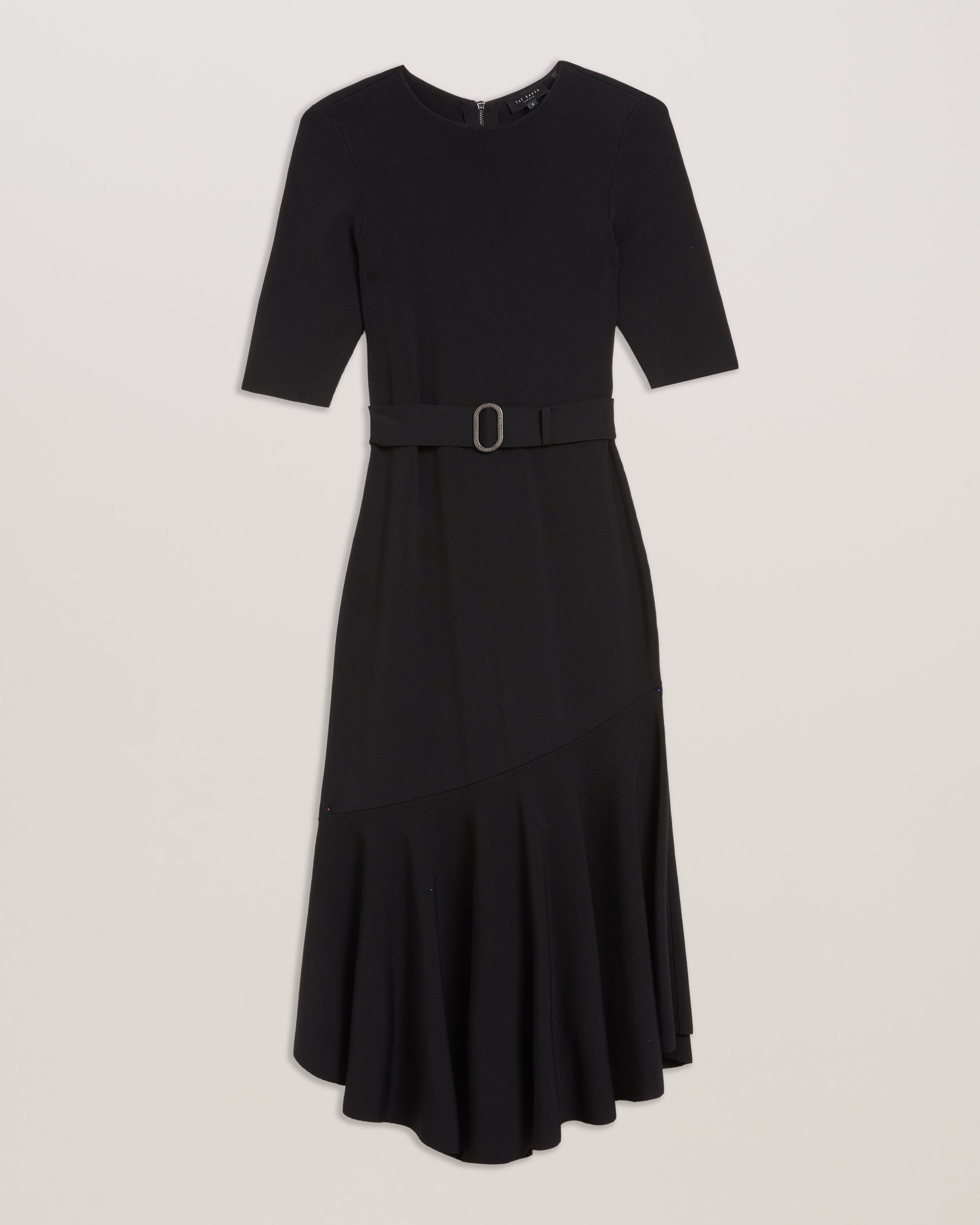 SAMALEE - Flippy Hem Knitted Midi Dress