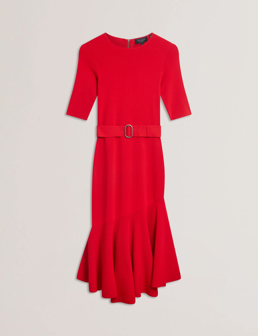 SAMALEE - Flippy Hem Knitted Midi Dress