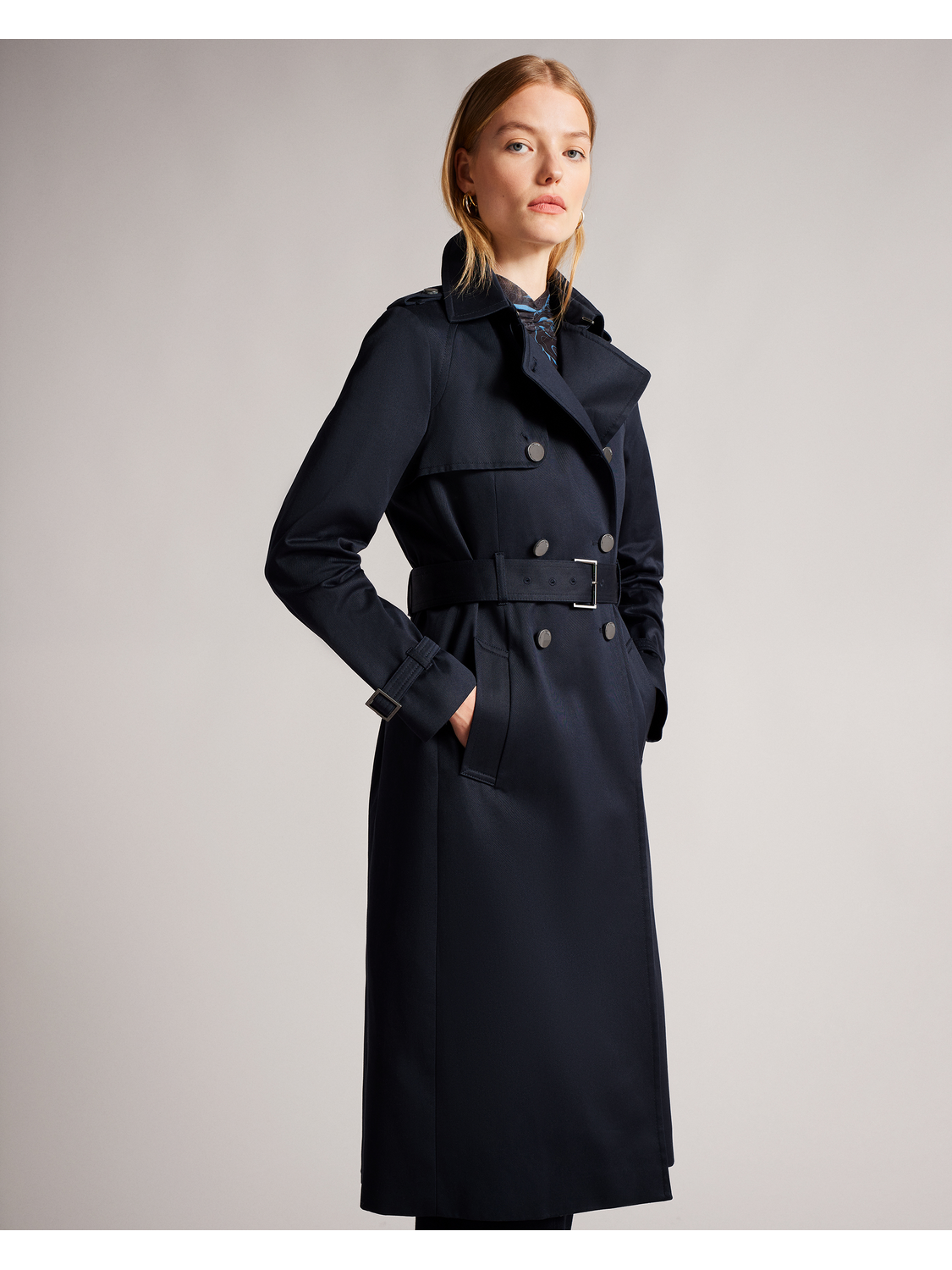 ROBBII - Lightweight Showerproof Belted Trench Coat