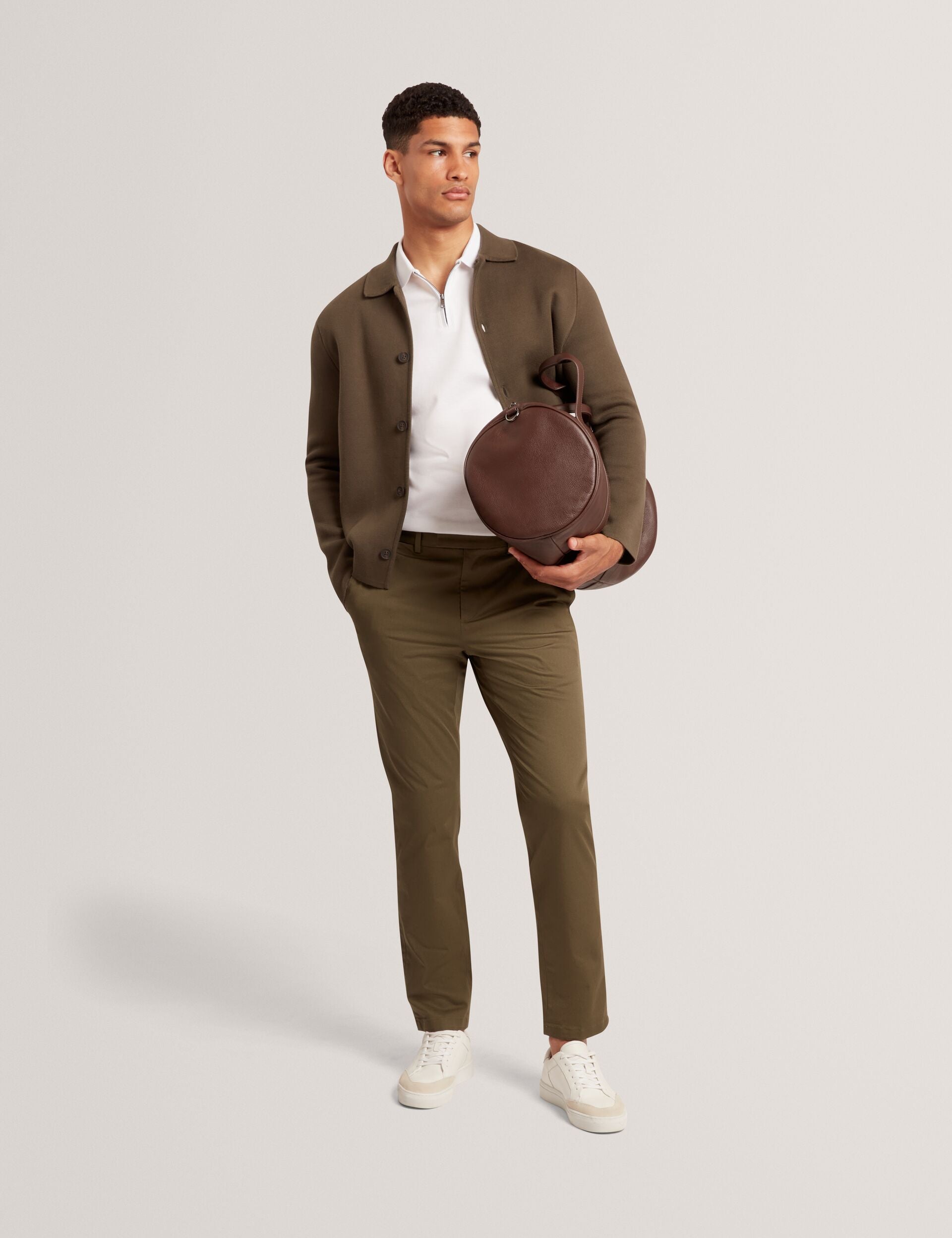 HOWETON Slim Fit Stretch Cotton Chinos