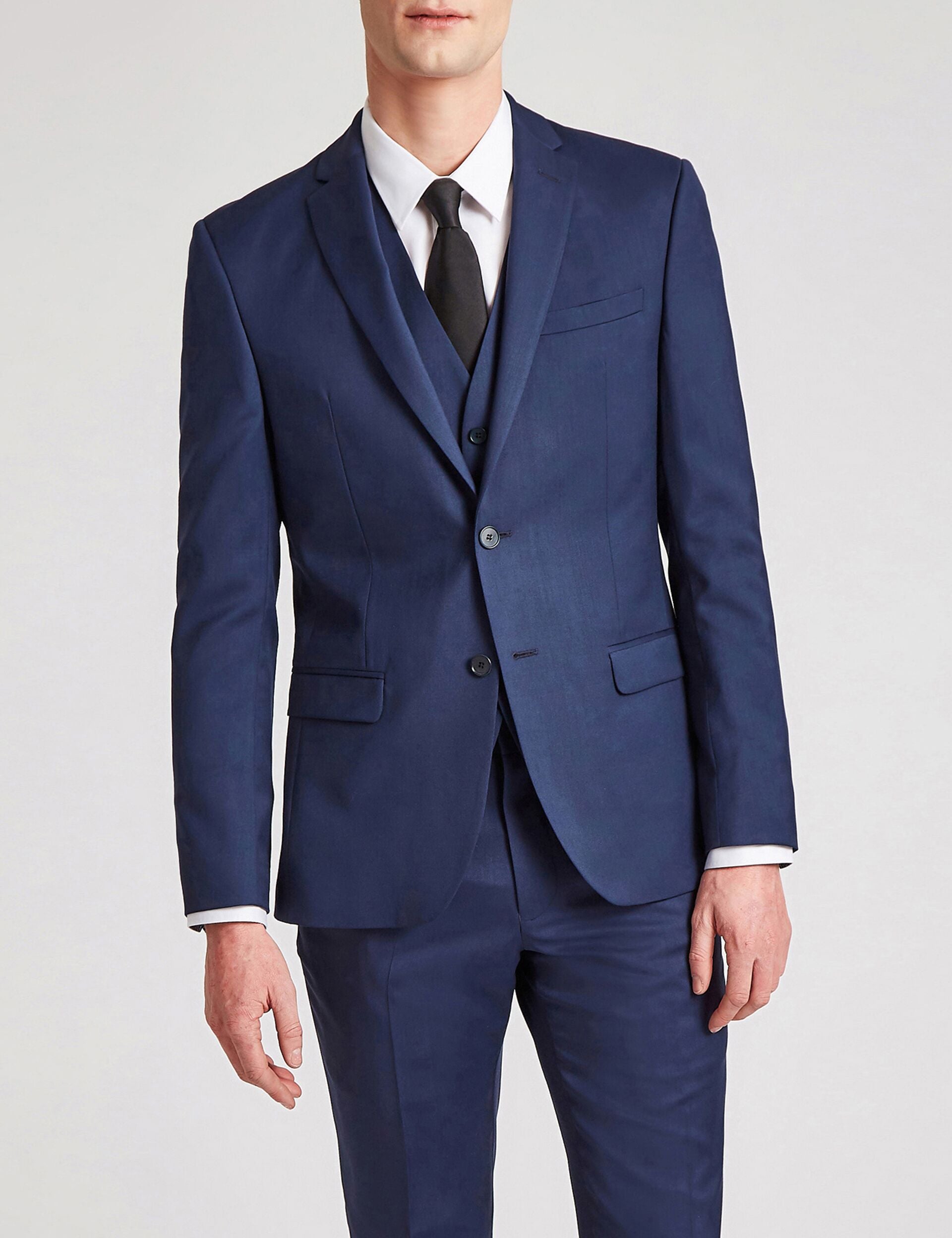 FINLAYJS - Twill Wool Slim Fit Suit Jacket