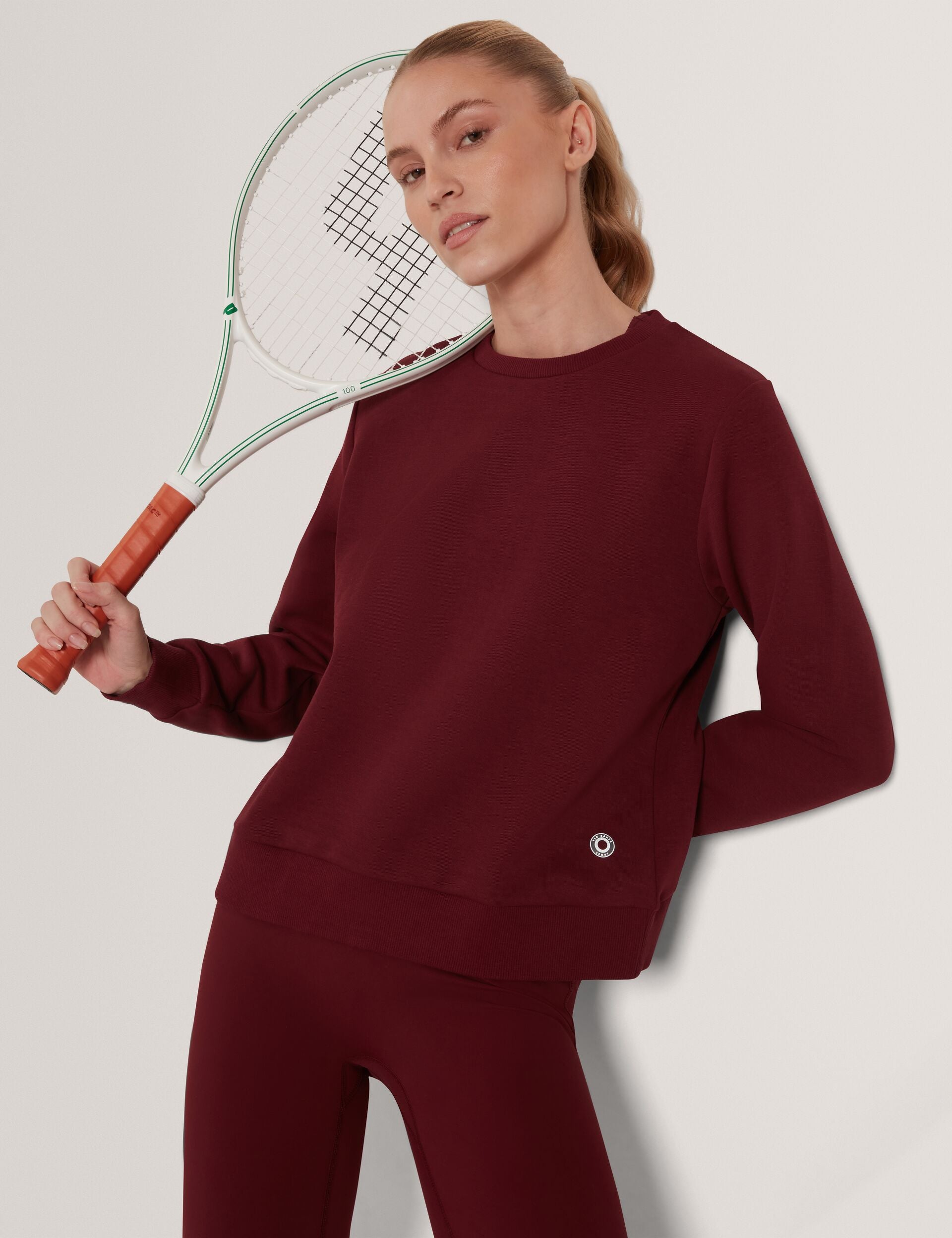EMILY Cut-Out Detail Scuba Active Sweatshirt