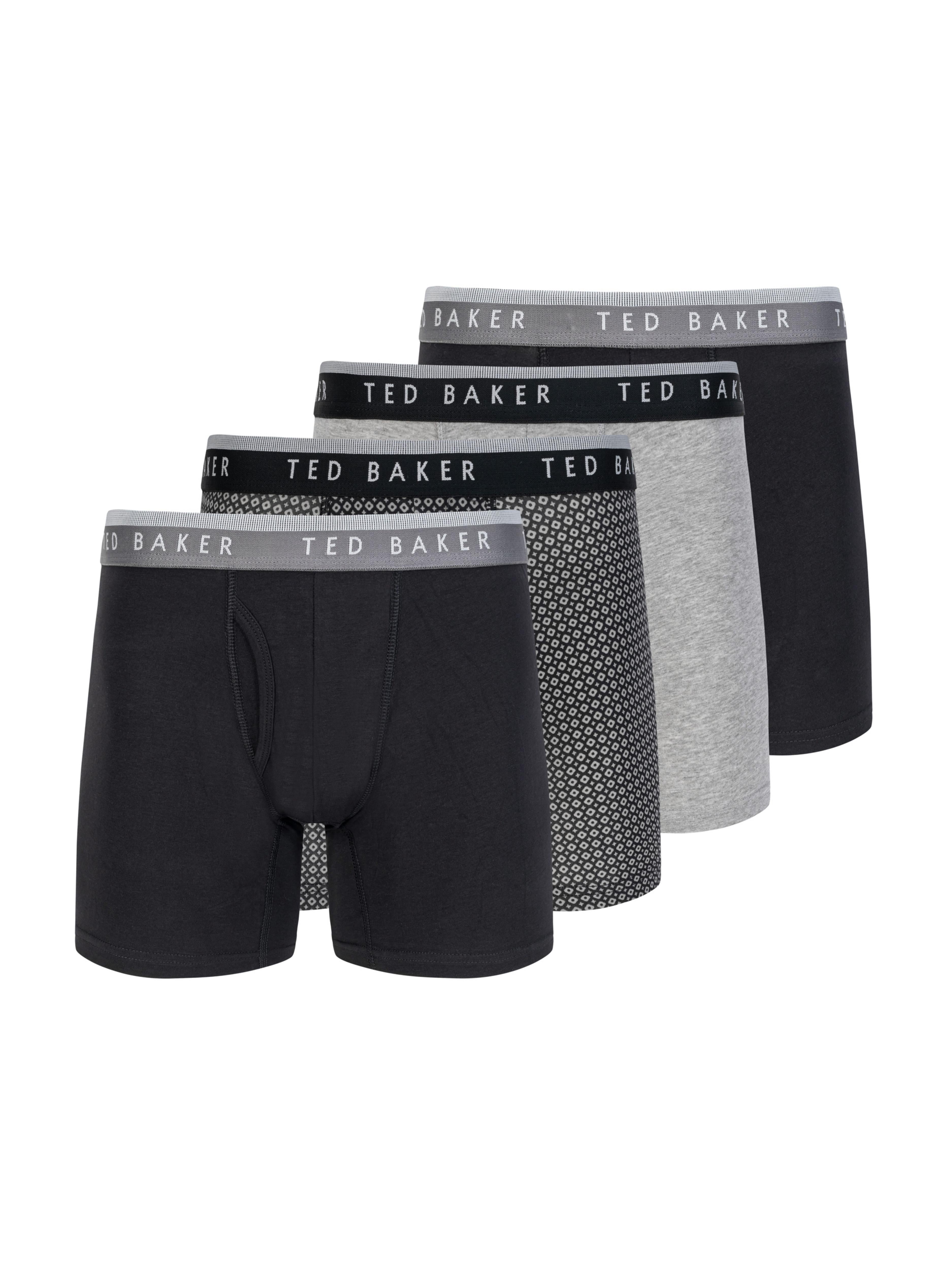 4 Pack Cotton Stretch Boxer Briefs